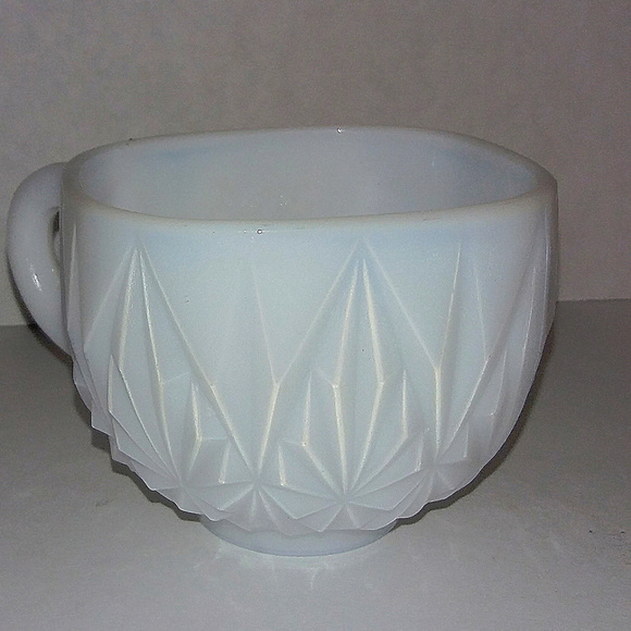 Milk Glass | Dining | Vintage Federal Style Milk Glass Teacups | Poshmark